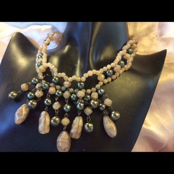 Vintage | Jewelry | Vintage 94 Carmen Miranda Pearl Bead Necklace ...